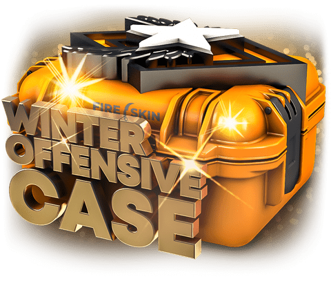 Кейс CS:GO, КС 2 - Winter Offensive на Fireskins!